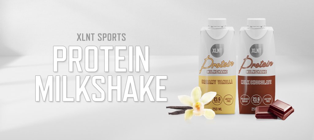 XLNT Sports Protein Milkshake – proteinrik milkshake | Blogg | MM Sports